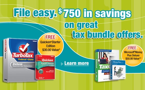 File easy. $750 in savings on great tax bundle offers. Learn more.