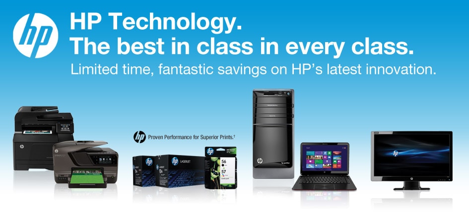 HP printers HP ink & toner HP computers HP photo paper